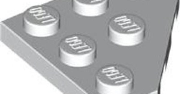 LEGO Part 245001 - 2450 - Corner Plate 45 Degree 3x3 White | LEGO ...