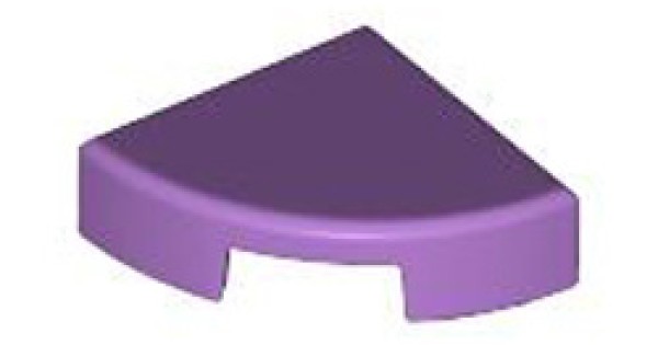 LEGO Part 6199893 - 25269 - 1/4 Circle Tile 1x1 Medium Lavender | LEGO ...