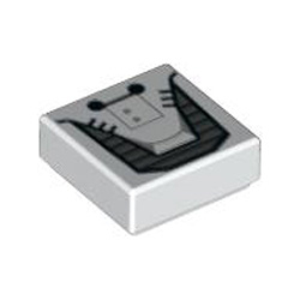 LEGO Part 6142200 - 25677 - Flat Tile 1x1 Number 165 White | LEGO ...