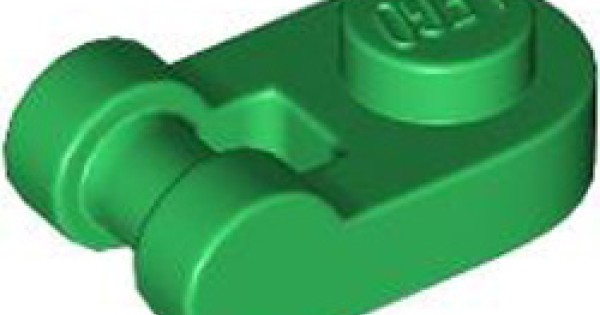 LEGO Part 6253140 - 26047 - Plate 1x1 Round with 3.2 Shaft Dark Green ...