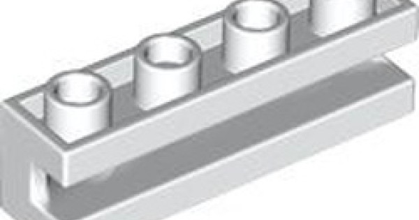 LEGO Part 6381970 - 2653 - Sliding Piece 1x4 White | LEGO Bricks ...