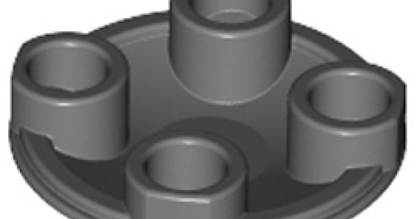 LEGO Part 4278274 - 2654 - Slide Shoe Round 2x2 Dark Stone Grey | LEGO ...