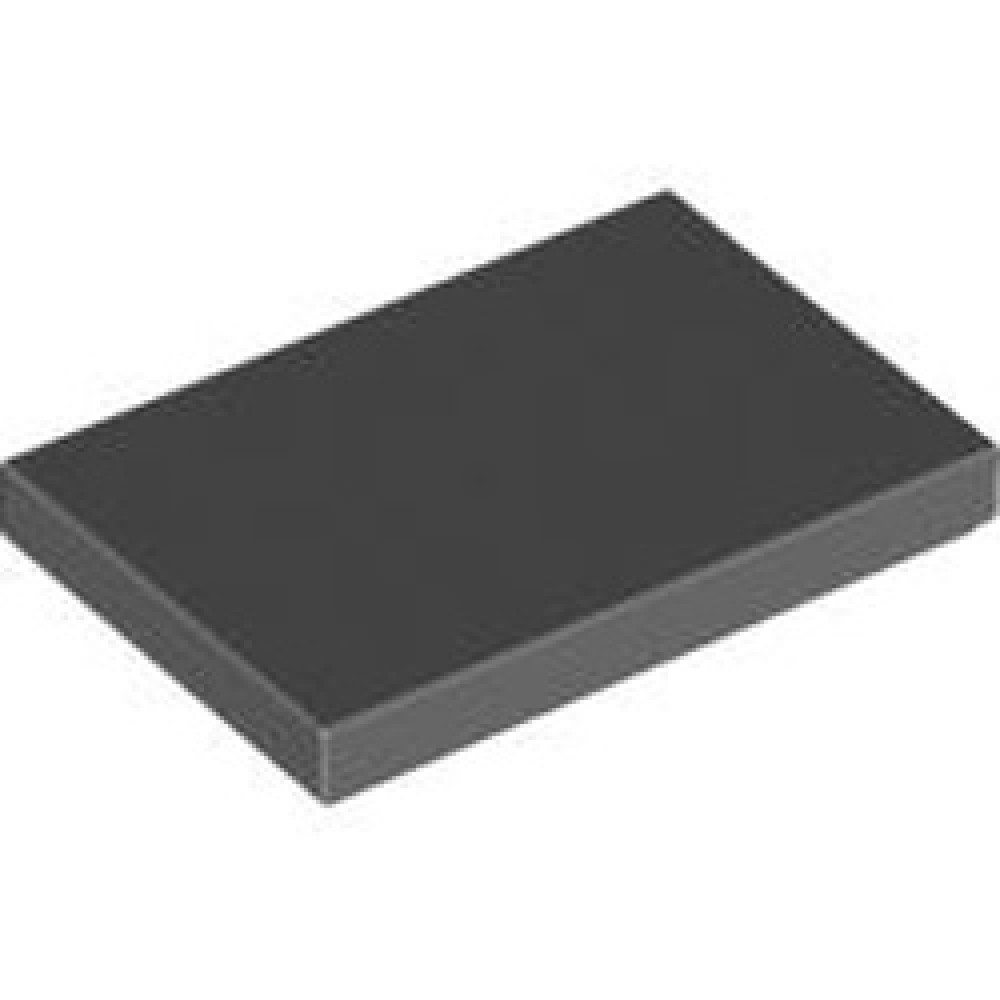 LEGO Part 6187008 - 26603 - Flat Tile 2x3 Dark Stone Grey | LEGO Bricks ...