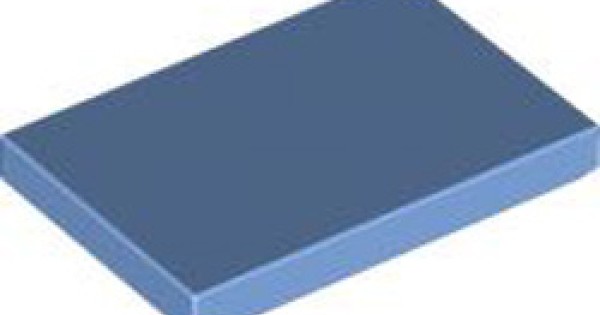 LEGO Part 6211973 - 26603 - Flat Tile 2x3 Medium Blue | LEGO Bricks ...