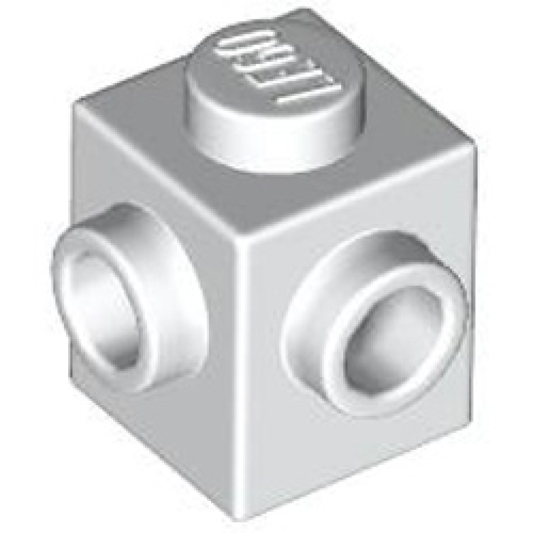 LEGO Part 6224811 - 26604 - Brick 1x1 with 2 Knobs, Corner White | LEGO ...