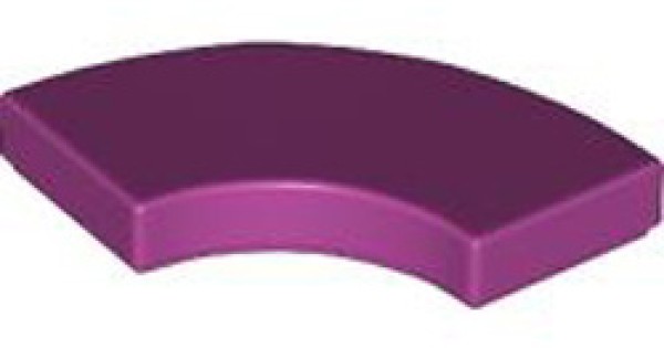 LEGO Part 6177824 - 27925 - Tile 2x2 with Bow Bright Reddish Violet ...