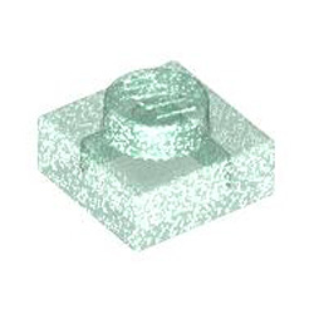 LEGO Part 6347537 - 28554 - Plate 1x1 Transparent Light Blue With ...