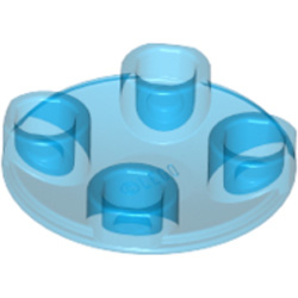 LEGO Part 6171732 - 28558 - Transparent Slide Shoe Round 2x2 ...