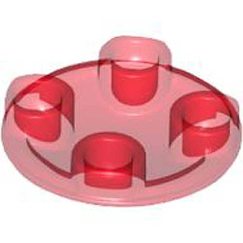 LEGO Part 6254635 - 28558 - Transparent Slide Shoe Round 2x2 ...