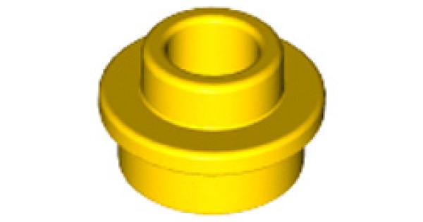 LEGO Part 6168644 - 28626 - Plate Round 1x1 with Through Hole Bright ...