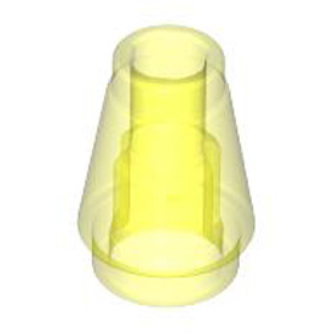 LEGO Part 6301321 - 28701 - Nose Cone Small 1x1 Transparent Fluorescent ...