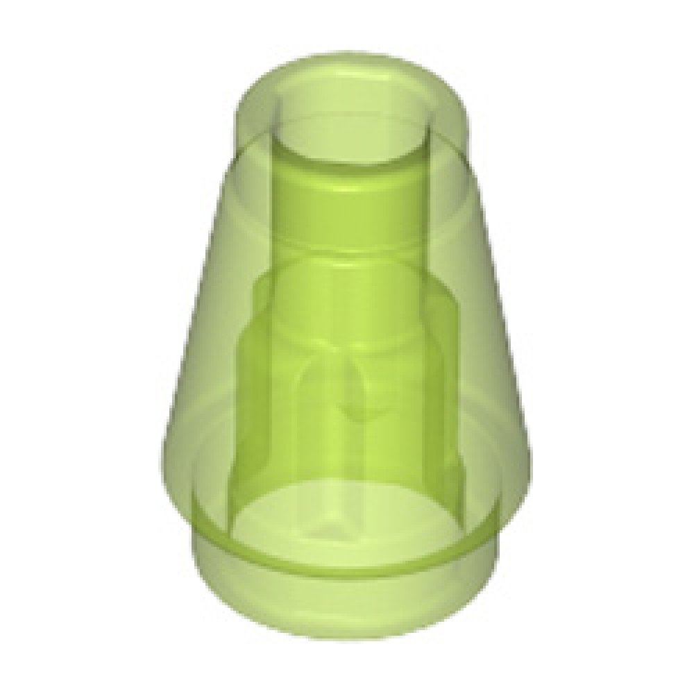 LEGO Part 6337628 - 28701 - Nose Cone Small 1x1 Transparent Bright ...