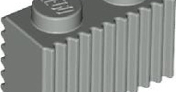 LEGO Part 287702 - 2877 - Profile Brick 1x2 Light Grey | LEGO Bricks ...