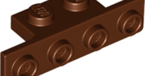 LEGO Part 6168623 - 28802 - Angle Plate 1x2/1x4 2 Bottom Round Corners ...