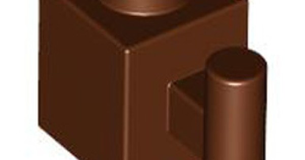 LEGO Part 6170570 - 28917 - Brick 1x1 with Handle Reddish Brown | LEGO ...