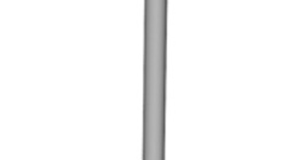 LEGO Part 6170418 - 28921 - Stick 6M with Flange Medium Stone Grey ...