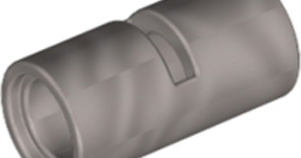 LEGO Part 6245499 - 29219 - Tube with Double 4.85 Hole Silver Metallic ...
