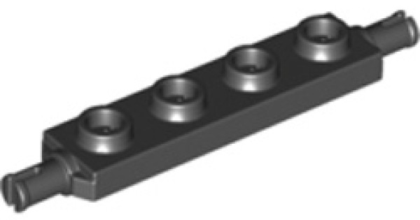 LEGO Part 6338416 - 42946 - Bearing Plate 1x4 Double Black | LEGO ...