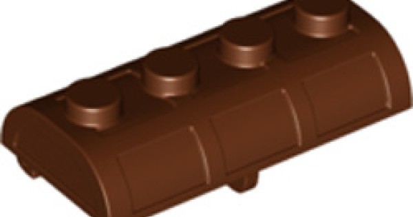 LEGO Part 6254220 - 29336 - Chest Lid 2x4 Reddish Brown | LEGO Bricks ...