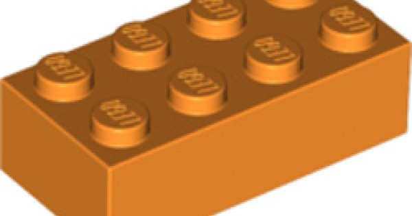 LEGO Part 4153827 - 3001 - Brick 2x4 Bright Orange | LEGO Bricks ...