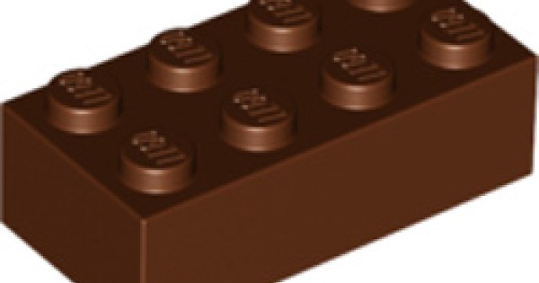 LEGO Part 4211201 - 3001 - Brick 2x4 Reddish Brown | LEGO Bricks ...