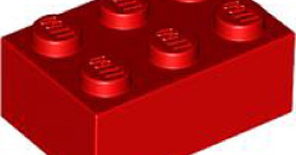LEGO Part 300221 - 3002 - Brick 2x3 Bright Red | LEGO Bricks ...