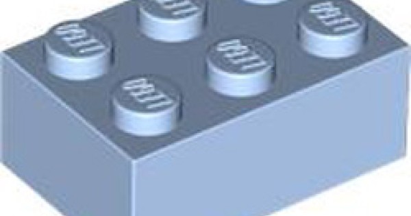 LEGO Part 6366706 - 3002 - Brick 2x3 Light Royal Blue | LEGO Bricks ...