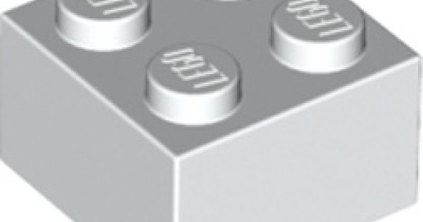 LEGO Part 300301 - 3003 - Brick 2x2 White | LEGO Bricks, Replacement ...