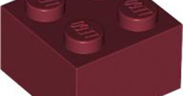 LEGO Part 4539104 - 3003 - Brick 2x2 Dark Red | LEGO Bricks ...