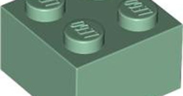 LEGO Part 6075624 - 3003 - Brick 2x2 Sand Green | LEGO Bricks ...