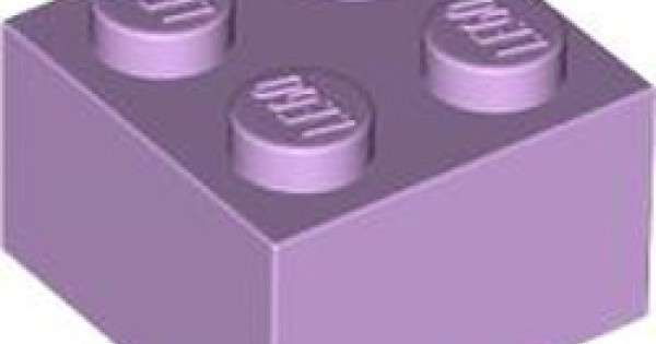 LEGO Part 6099349 - 3003 - Brick 2x2 Lavender | LEGO Bricks ...