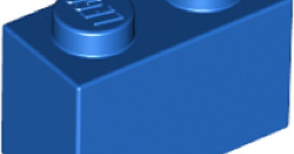 LEGO Part 300423 - 3004 - Brick 1x2 Bright Blue | LEGO Bricks ...