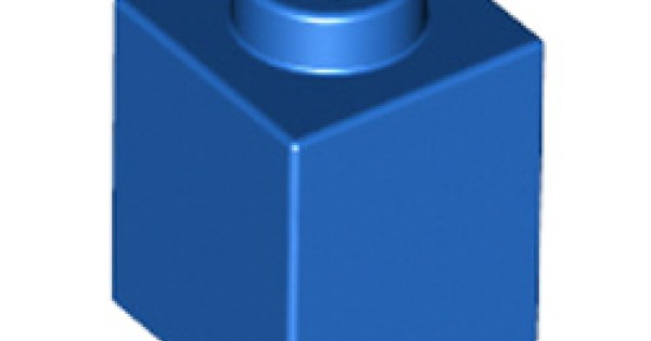 LEGO Part 300523 - 3005 - Brick 1x1 Bright Blue | LEGO Bricks ...