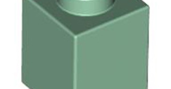 LEGO Part 4521948 - 3005 - Brick 1x1 Sand Green | LEGO Bricks ...