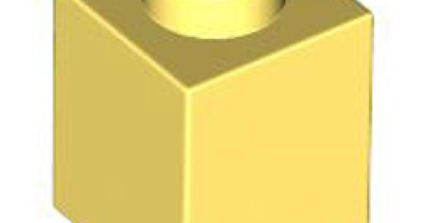 LEGO Part 6022084 - 3005 - Brick 1x1 Cool Yellow | LEGO Bricks ...