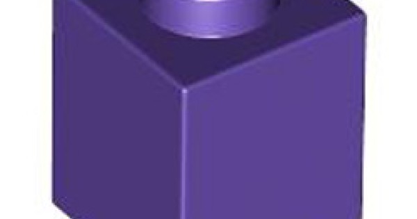LEGO Part 6084028 - 3005 - Brick 1x1 Medium Lilac | LEGO Bricks ...