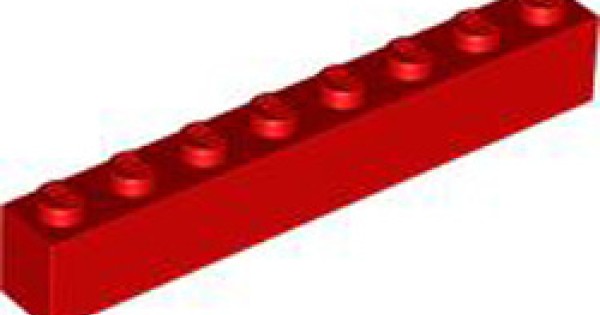 LEGO Part 300821 - 3008 - Brick 1x8 Bright Red | LEGO Bricks ...