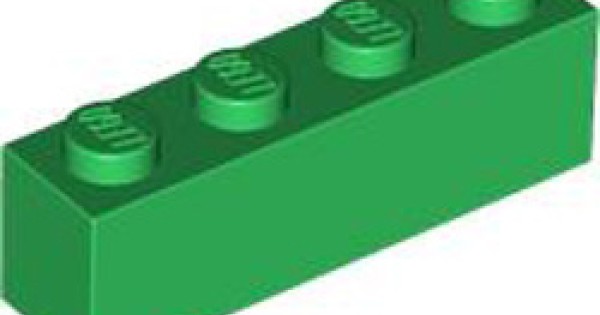 LEGO Part 4112838 - 3010 - Brick 1x4 Dark Green | LEGO Bricks ...