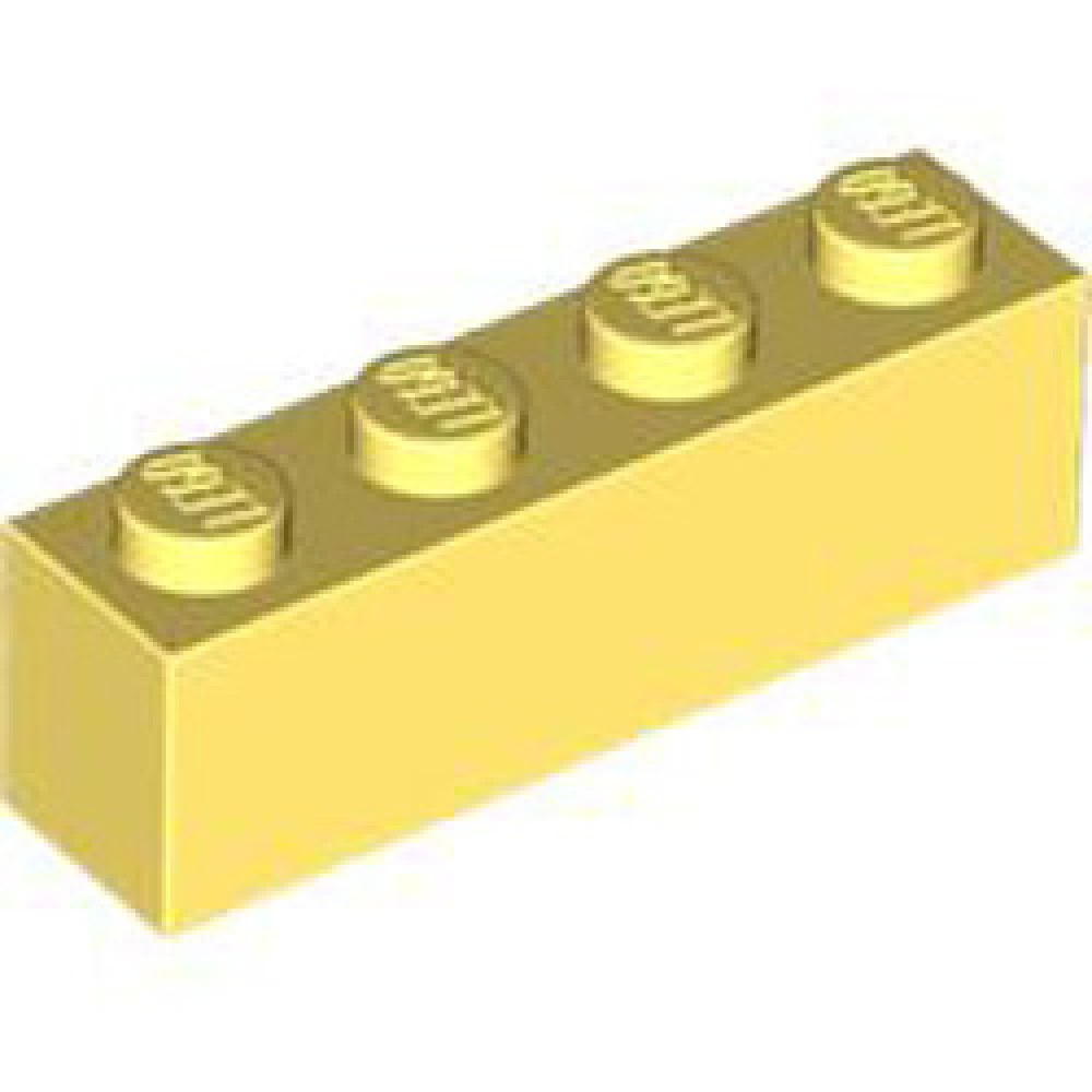 LEGO Part 6036232 - 3010 - Brick 1x4 Cool Yellow | LEGO Bricks ...