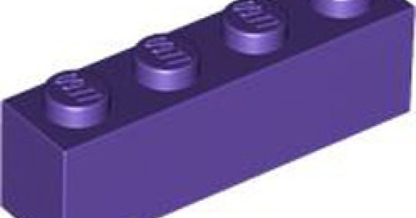LEGO Part 6185995 - 3010 - Brick 1x4 Medium Lilac | LEGO Bricks ...