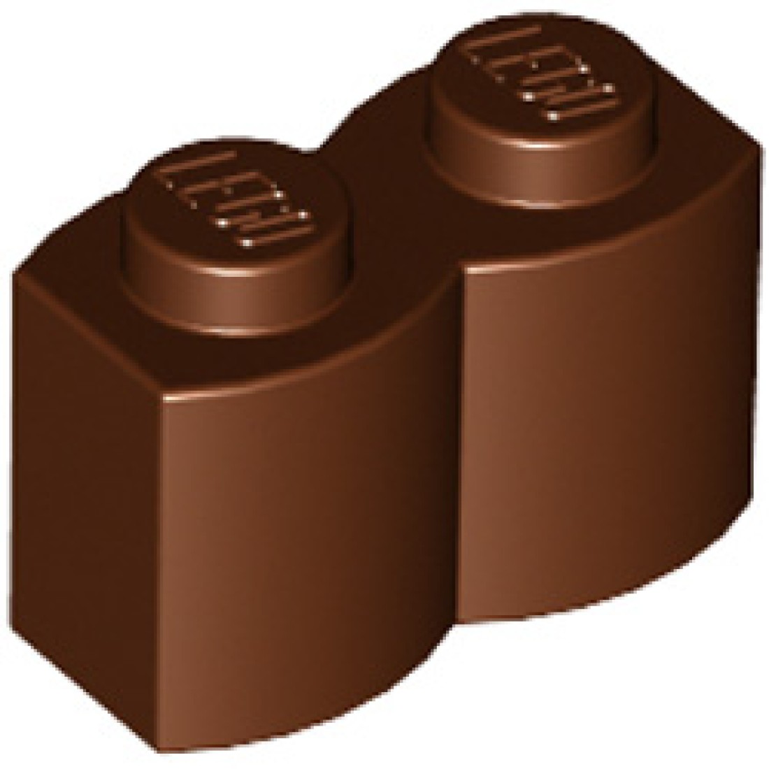 LEGO Part 4211180 - 30136 - Palisade Brick 1x2 Reddish Brown | LEGO ...