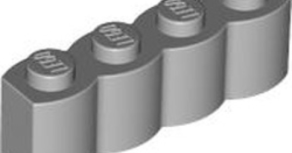 LEGO Part 4211833 - 30137 - Palisade Brick 1x4 Medium Stone Grey | LEGO ...