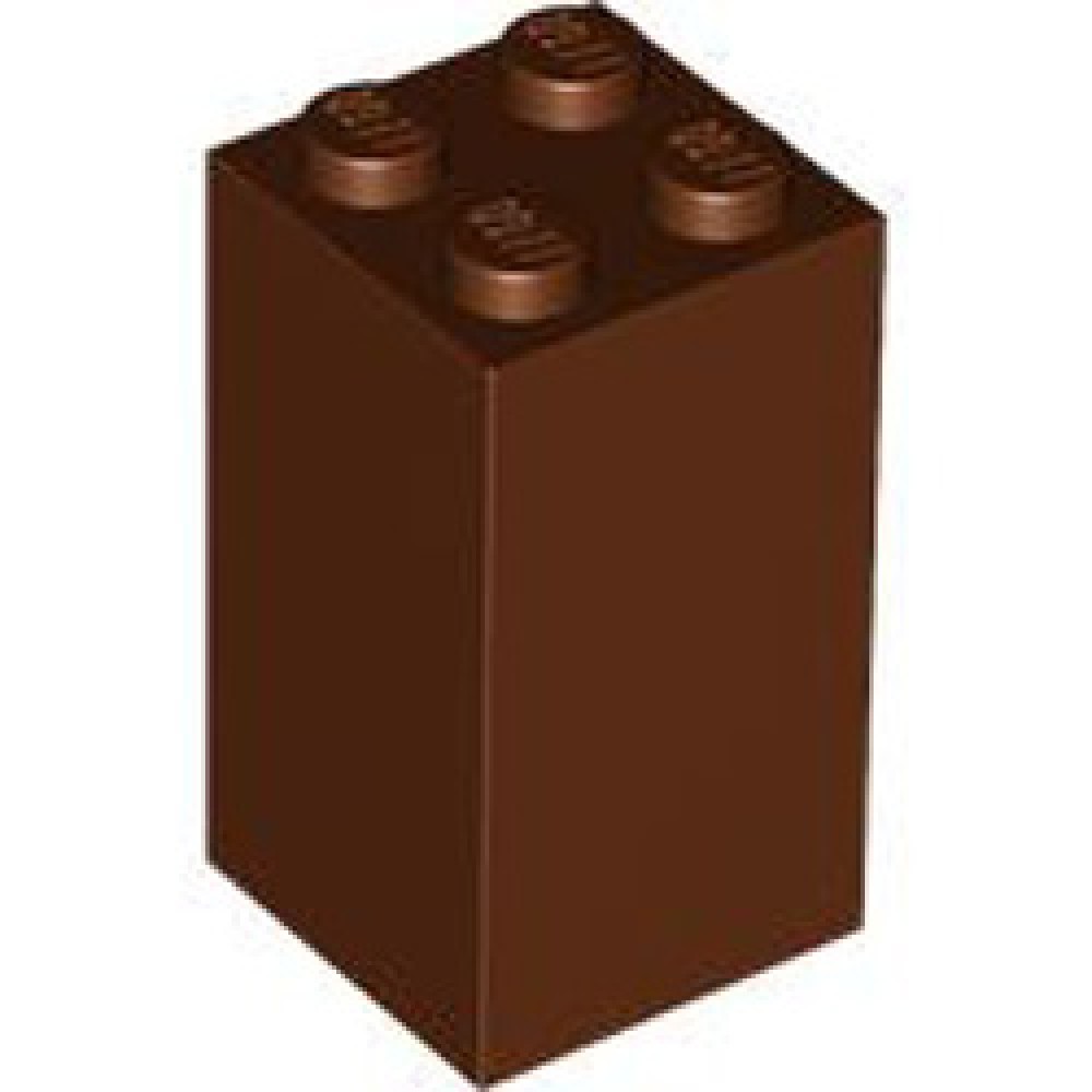 LEGO Part 6173948 - 30145 - Brick 2x2x3 Reddish Brown | LEGO Bricks ...