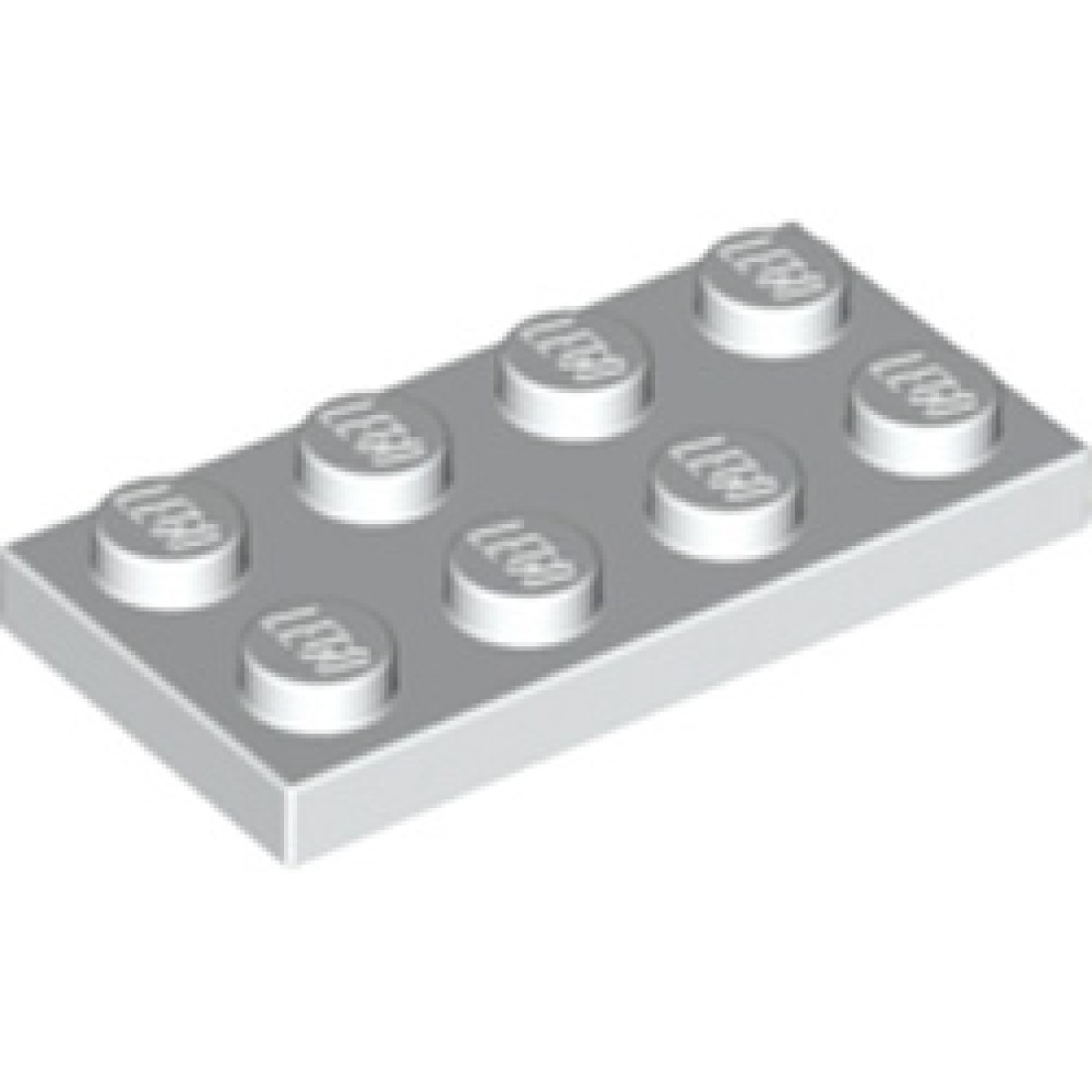 LEGO Part 302001 - 3020 - Plate 2x4 White | LEGO Bricks, Replacement ...