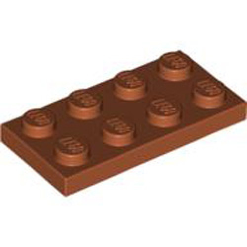 LEGO Part 4535928 - 3020 - Plate 2x4 Dark Orange | LEGO Bricks ...