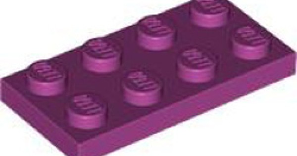 LEGO Part 6037658 - 3020 - Plate 2x4 Bright Reddish Violet | LEGO ...