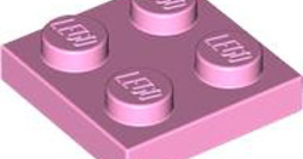 LEGO Part 6096589 - 3022 - Plate 2x2 Light Purple | LEGO Bricks ...