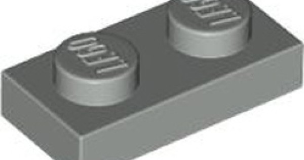 LEGO Part 302302 - 3023 - Plate 1x2 Light Grey | LEGO Bricks ...