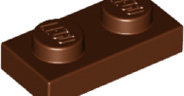 LEGO Part 4211150 - 3023 - Plate 1x2 Reddish Brown | LEGO Bricks ...