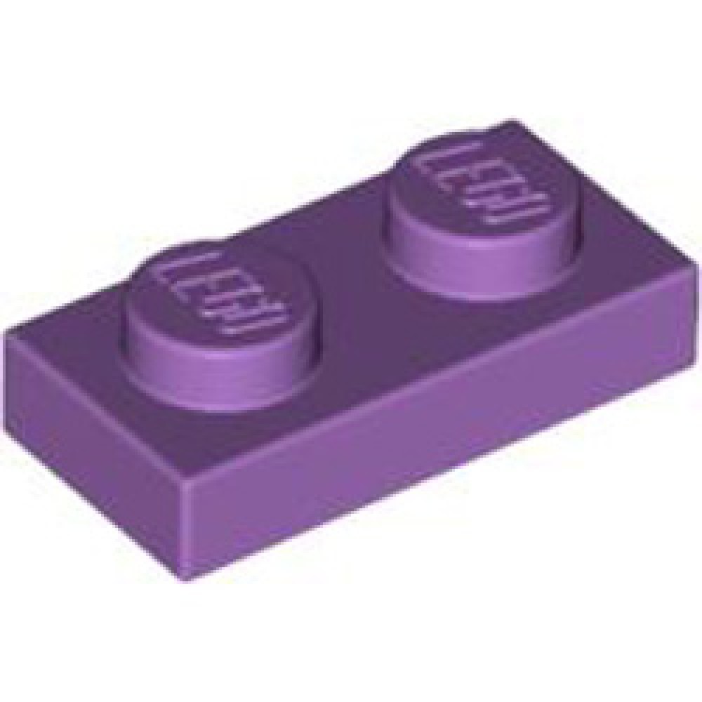 LEGO Part 4619512 - 3023 - Plate 1x2 Medium Lavender | LEGO Bricks ...